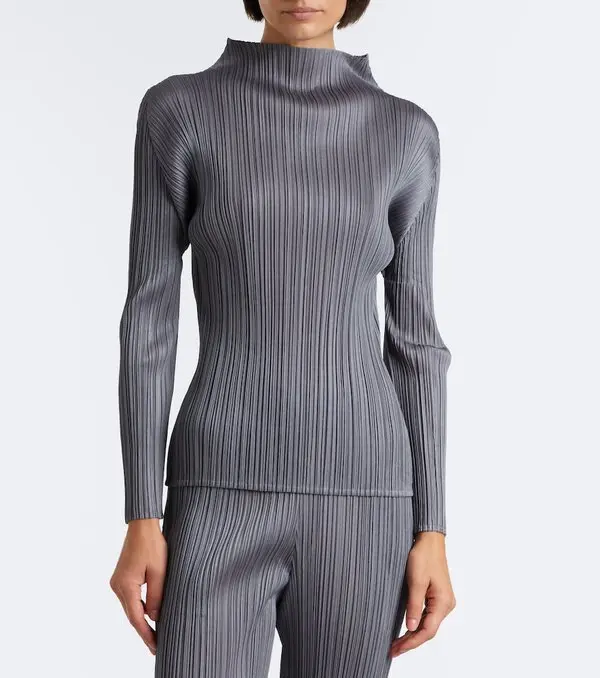 Issey Miyake Basics Pleated Top