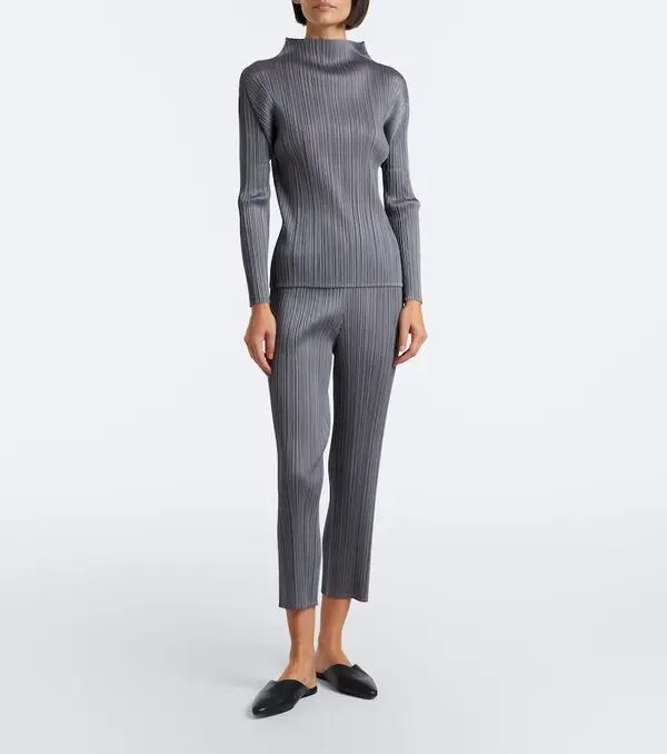 Issey Miyake Basics Pleated Top
