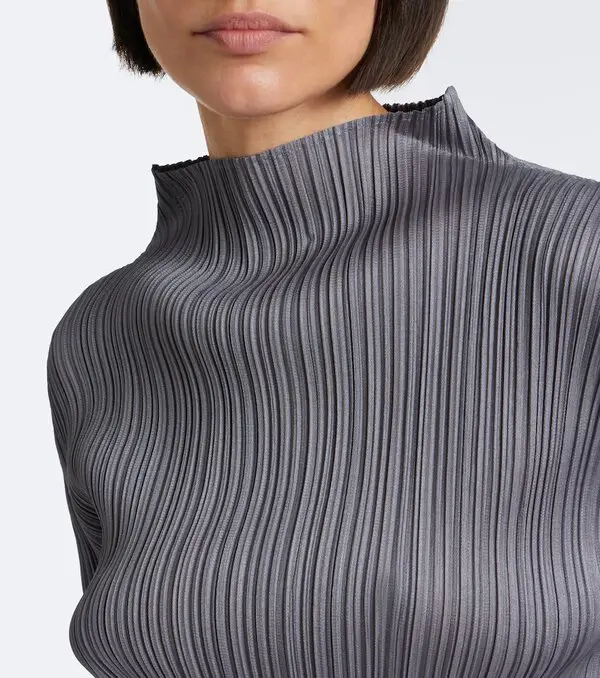 Issey Miyake Basics Pleated Top