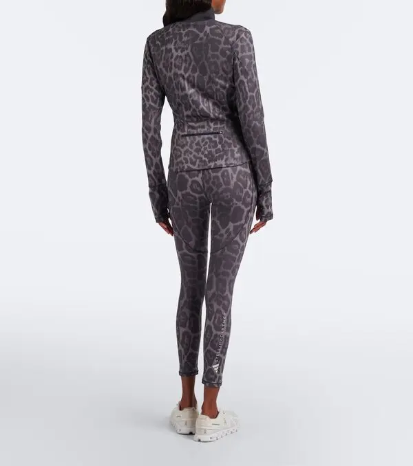 Adidas By Stella McCartney Truepurpose Leopard-print Leggings