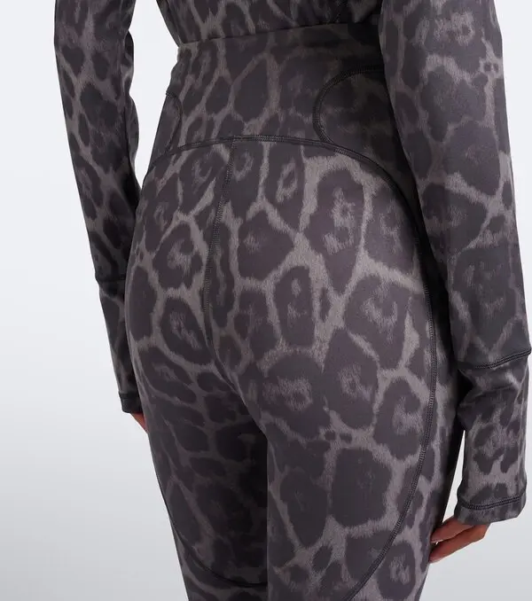 Adidas By Stella McCartney Truepurpose Leopard-print Leggings