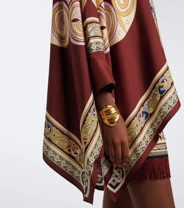 La DoubleJ Printed Silk Twill Shirt