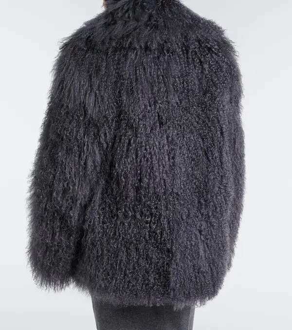 YVES SALOMON Oversized Shearling Jacket