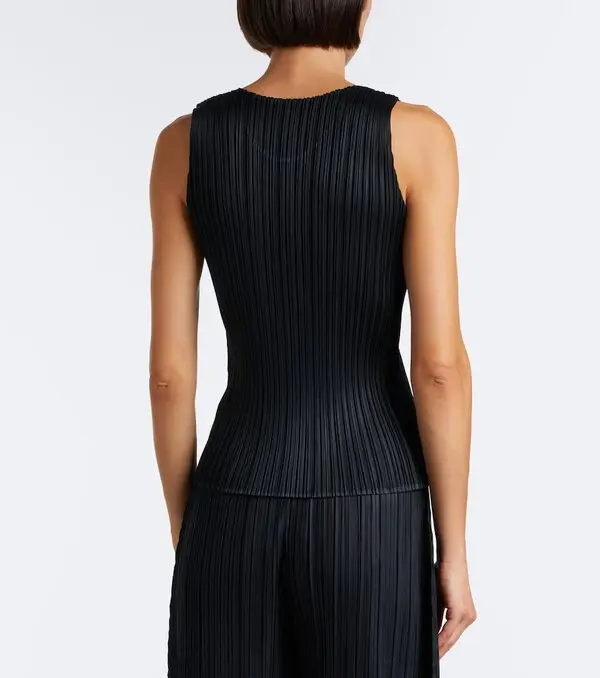 Issey Miyake Basics Pleated Top