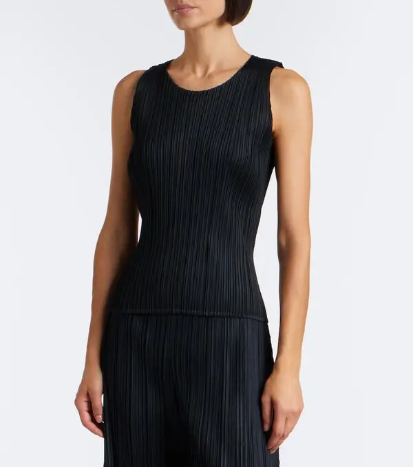 Issey Miyake Basics Pleated Top