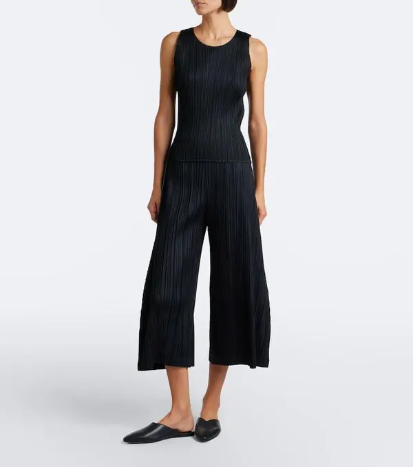 Issey Miyake Basics Pleated Top