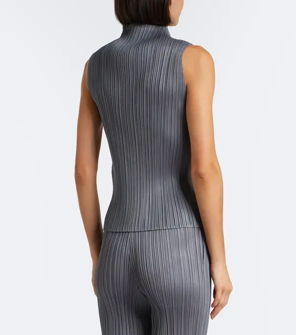 Issey Miyake Basics Pleated Top