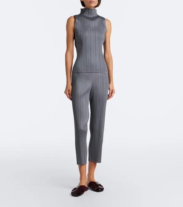 Issey Miyake Basics Pleated Top