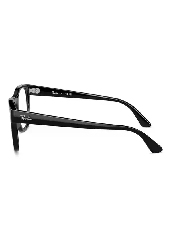 Ray-ban Square Eyeglasses With Logo Plaque