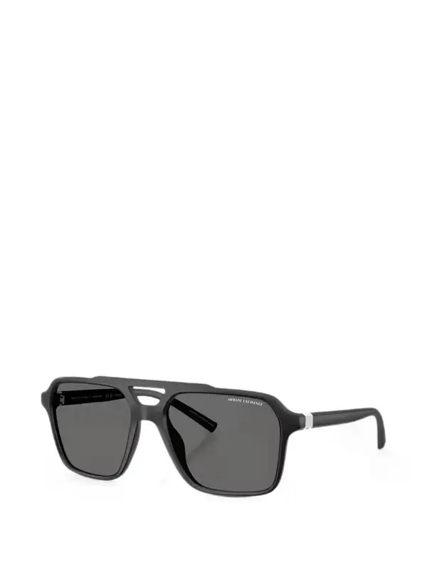 Armani Exchange Geometric-frame Sunglasses
