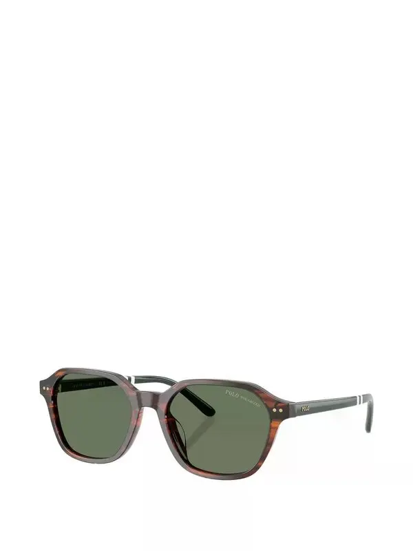 POLO RALPH LAUREN EYEWEAR Geometric Sunglasses - Brown