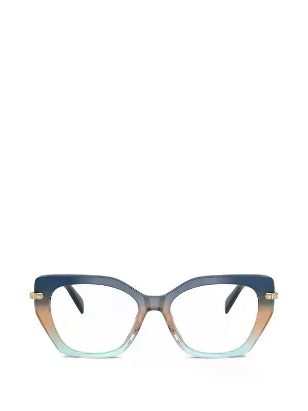 Michael Kors Gradient Cat-eye Glasses - Blue