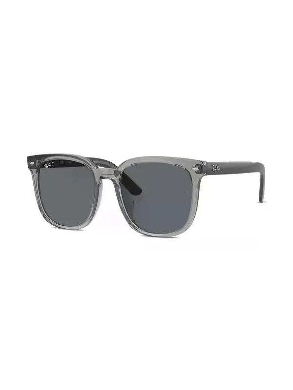 Ray-ban Transparent Square-frame Sunglasses - Grey