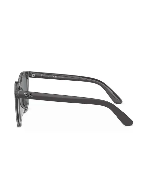 Ray-ban Transparent Square-frame Sunglasses