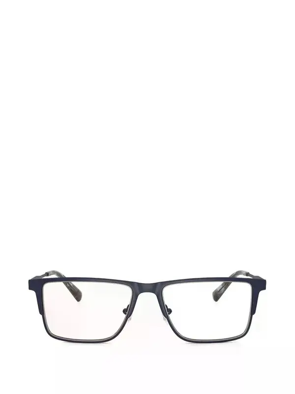Michael Kors Hidden Hills Rectangle-frame Glasses - Blue