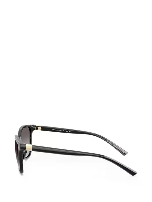 Armani Exchange Geometric-frame Sunglasses