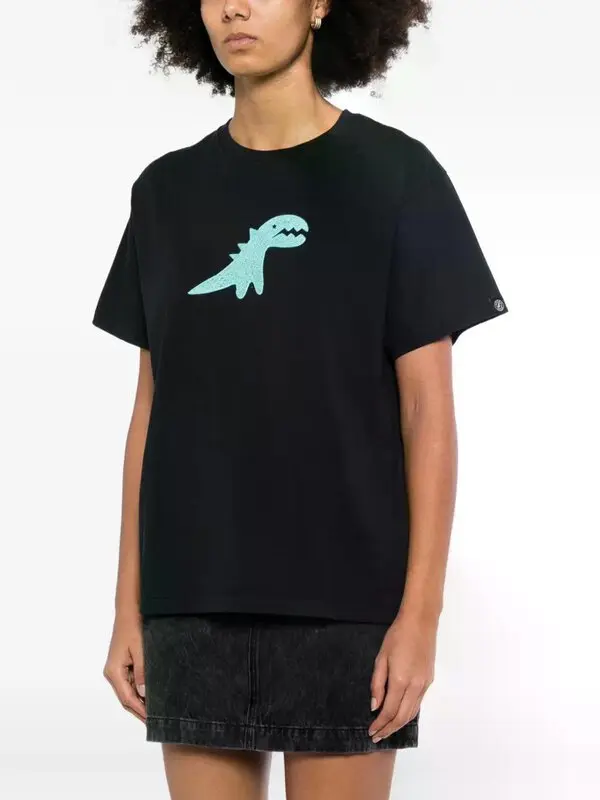 AGNES B. Embroidered Dino T-shirt