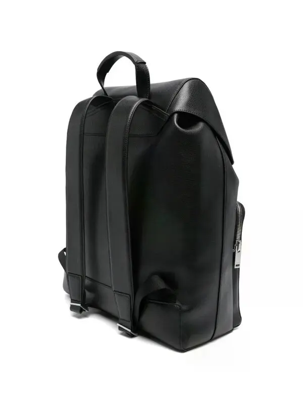 Sandro Buckle-fastening Leather Backpack