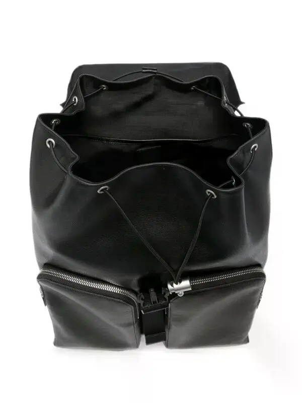Sandro Buckle-fastening Leather Backpack