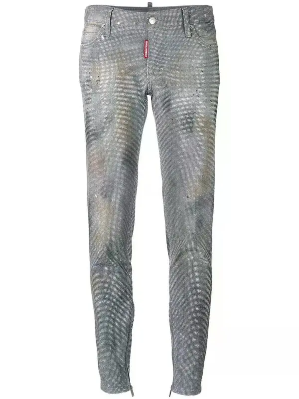 Dsquared2 Skinny Studded Jeans