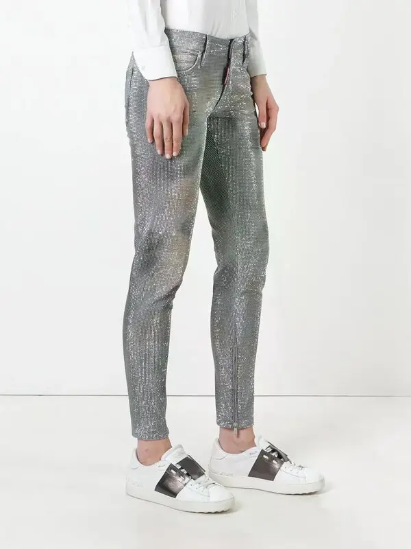 Dsquared2 Skinny Studded Jeans