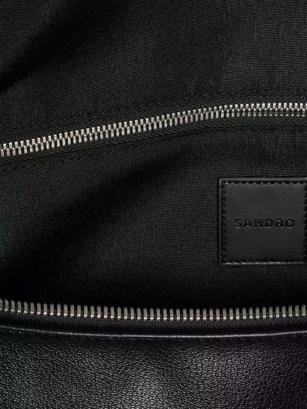 Sandro Grained-effect Holdall