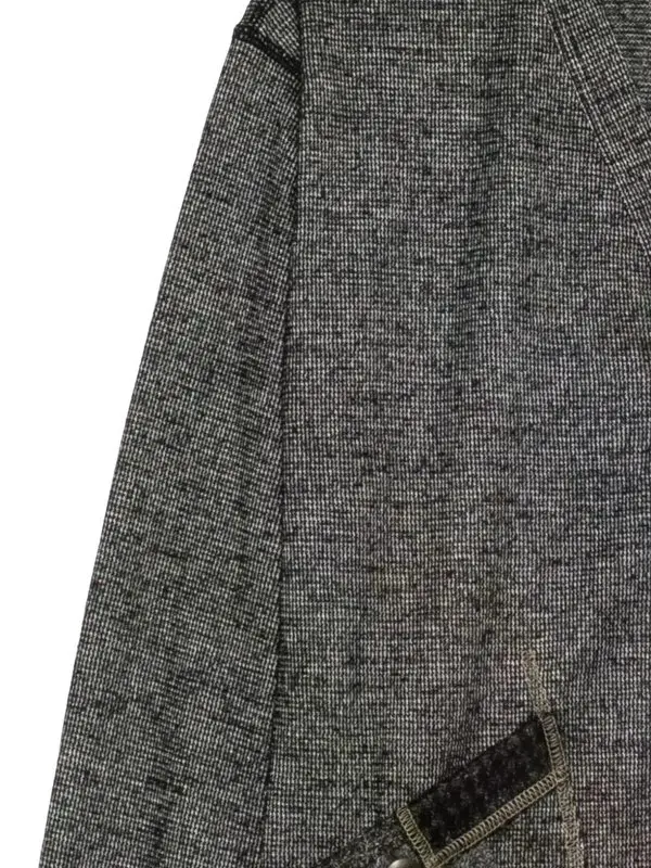 Junya Watanabe Patchwork-detail Button-up Cardigan