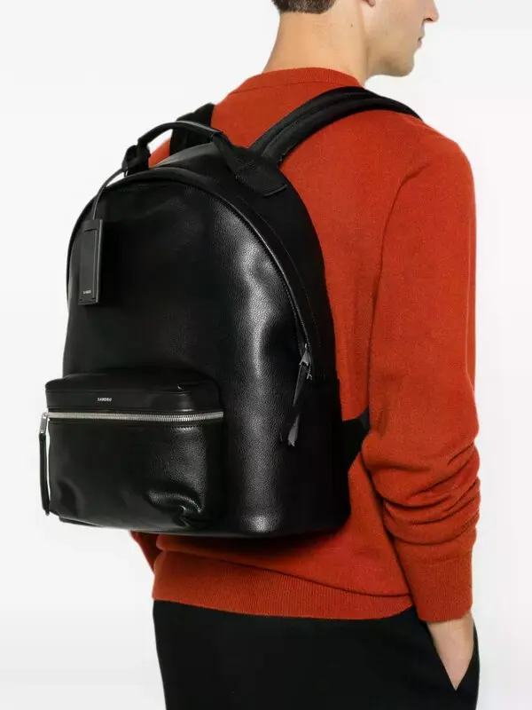 Sandro Zip-fastening Logo-detail Backpack