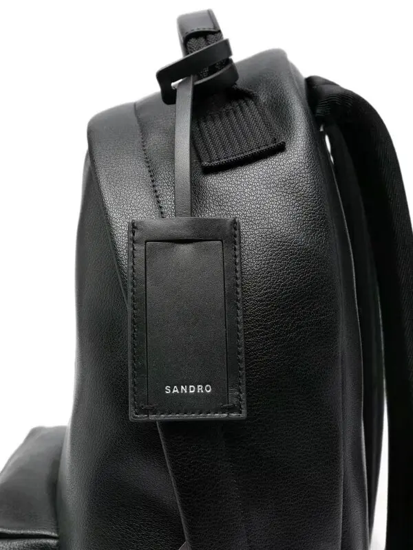 Sandro Zip-fastening Logo-detail Backpack