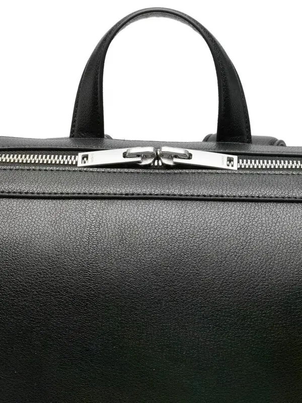 Sandro Grainy-effect Zip-around Backpack