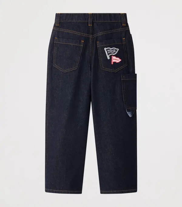 Bonpoint X Maison Kitsuné Embroidered Jeans