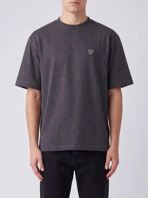 Maison Kitsuné Chillax Fox Logo Patch Organic Cotton T-shirt