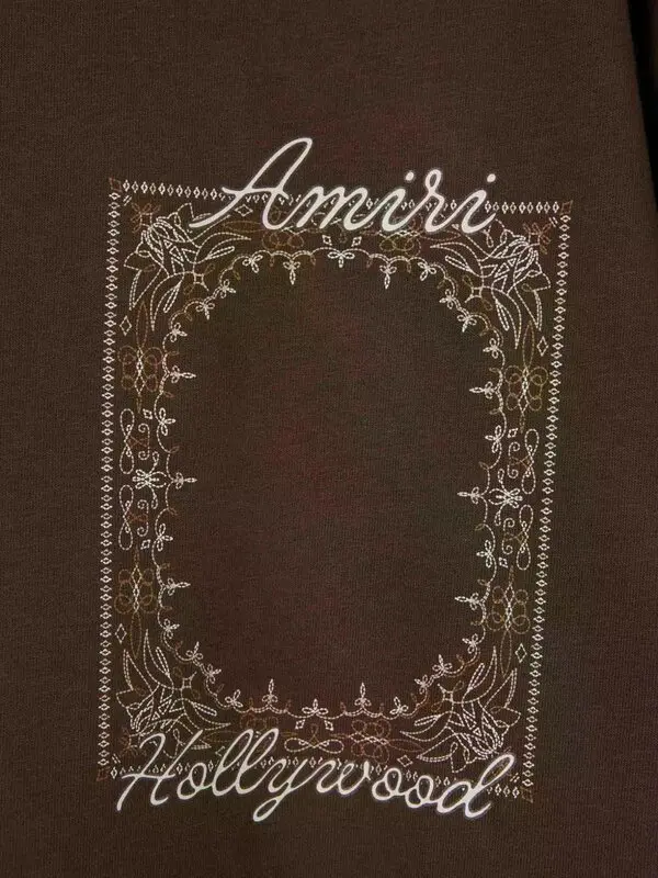 Amiri Logo-print Cotton T-shirt