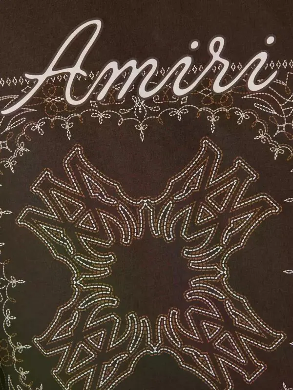 Amiri Logo-print Cotton T-shirt