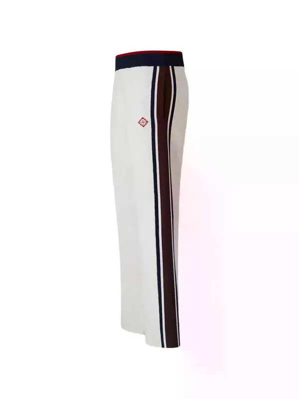 Casablanca Café Cultural Stripe Logo-patch Track Pants