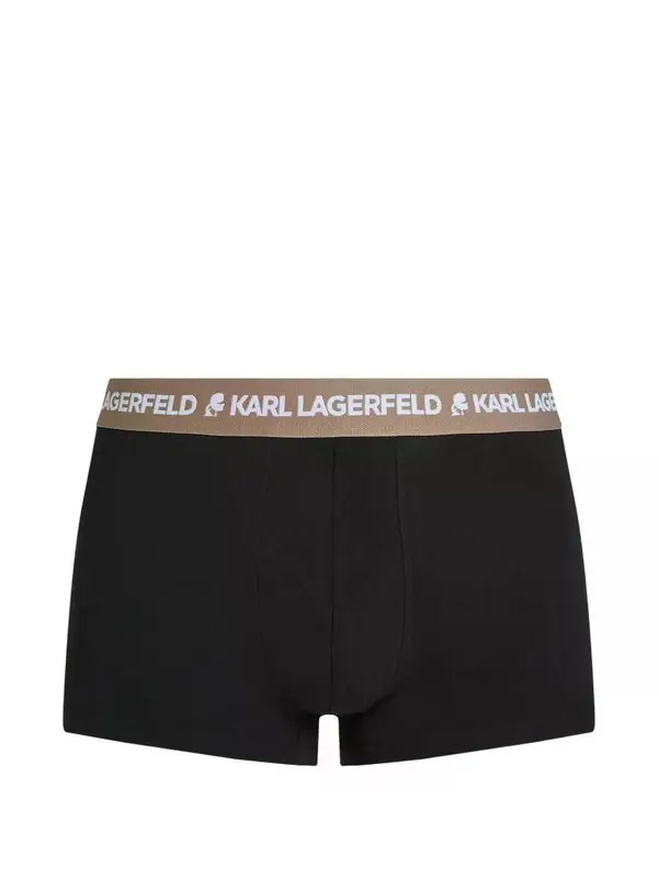 Karl Lagerfeld Logo Trunks - Black