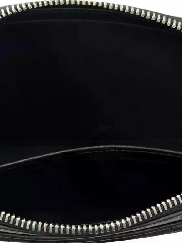 Celine 2023-2026 Medium Triomphe Embossed Calfskin Messenger Bag Crossbody Bag