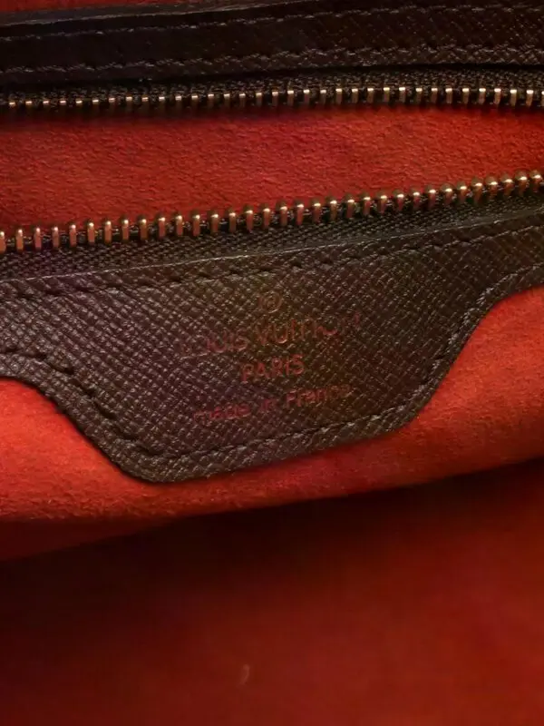 LOUIS VUITTON Damier Ebene Triana Handbag