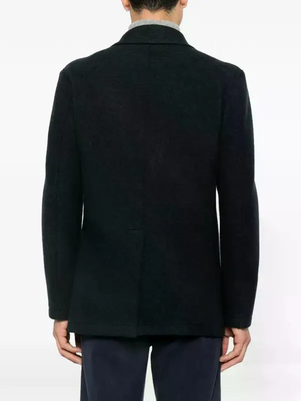 Eleventy Double-breasted Peacoat