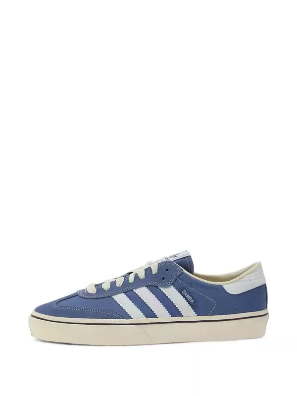 Adidas Samba Logo-patch Sneakers - Blue