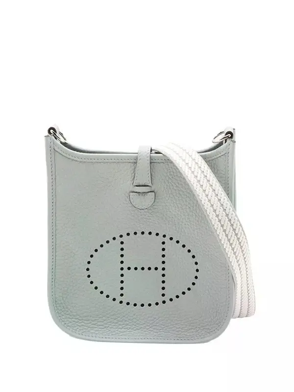 Hermès 2024 Clemence Evelyne I 16 Amazone Crossbody Bag - Blue