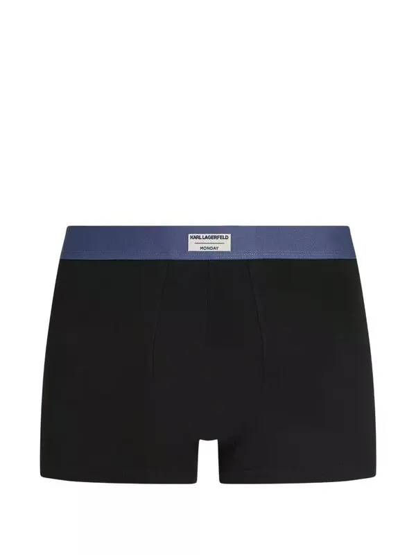 Karl Lagerfeld Days Of The Week Trunks - Black
