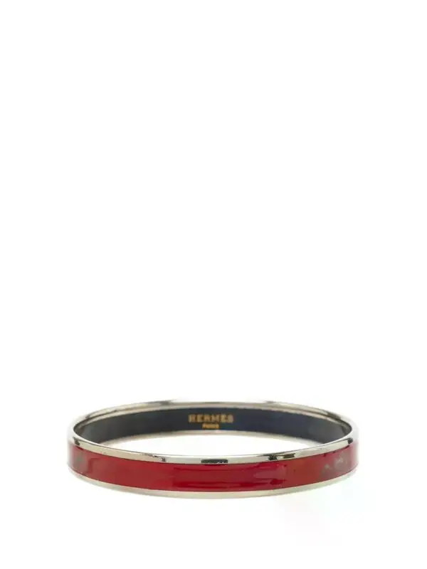 Hermès Enamel Calech Bangle Bracelet
