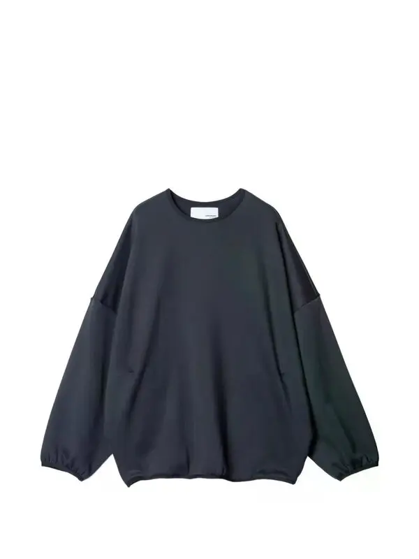 YOSHIOKUBO Drop-shoulder Sweatshirt - Black