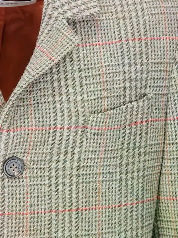 GOLDEN GOOSE Journey Prince Of Wales Check Jacket