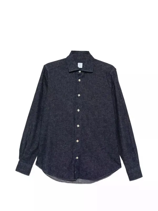 Eleventy Long-sleeve Denim Shirt
