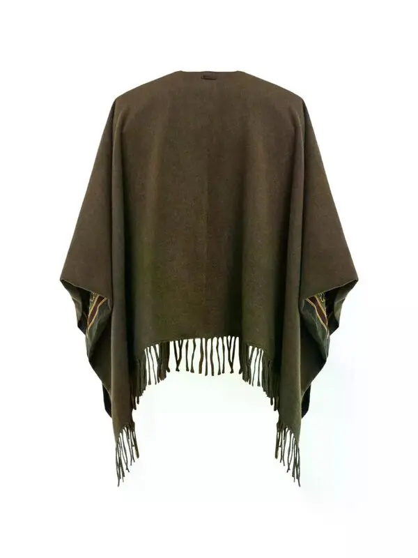 FERRAGAMO Graphic-pattern Cape