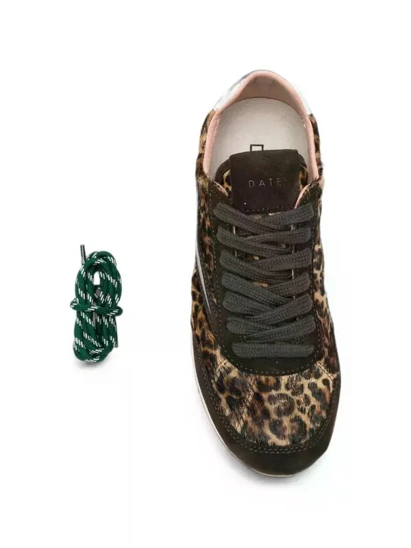 D.a.t.e. Leopard-print Sneakers