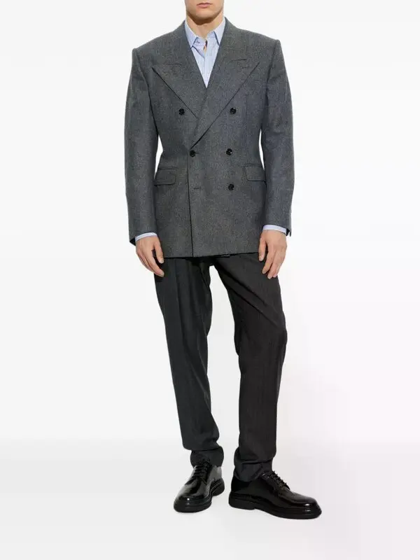 Dolce & Gabbana Double-breasted Wool Blazer