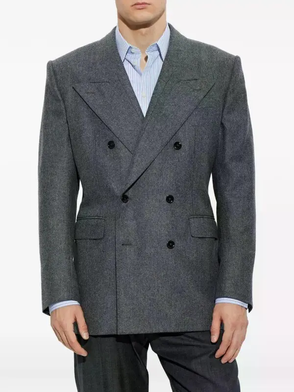 Dolce & Gabbana Double-breasted Wool Blazer